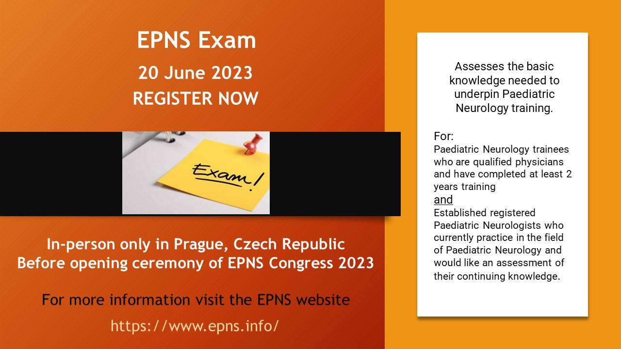 EPNS – European Paediatric Neurology Society